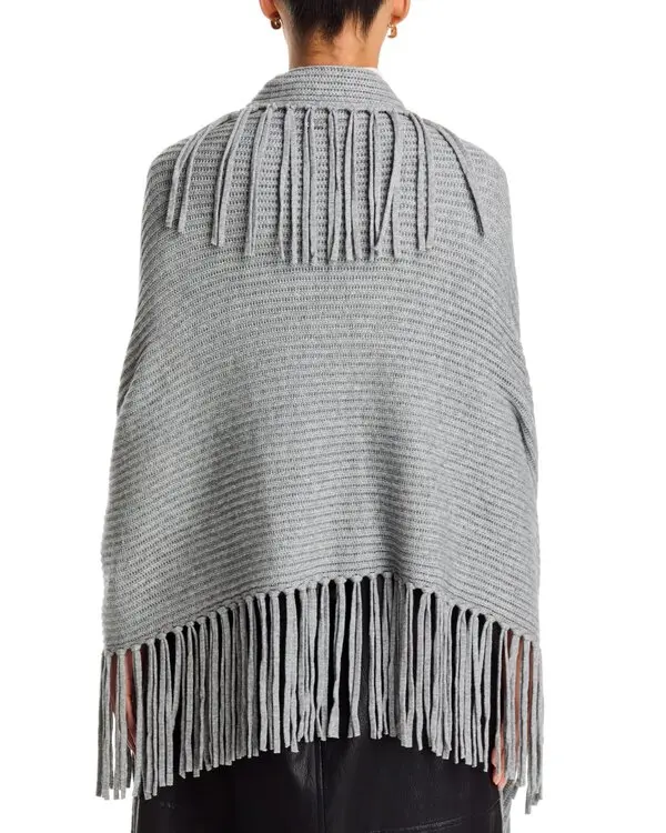 TOCCIN Anais Wool And Cashmere Fringe Wrap