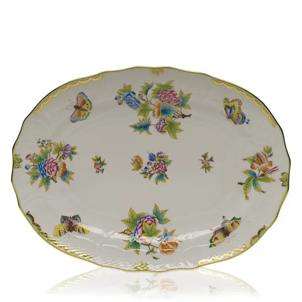 HEREND Queen Victoria Medium Platter
