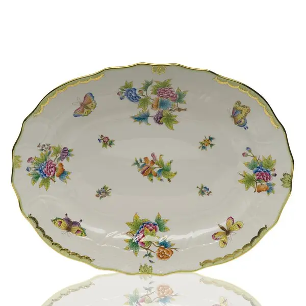 HEREND Queen Victoria Large Platter