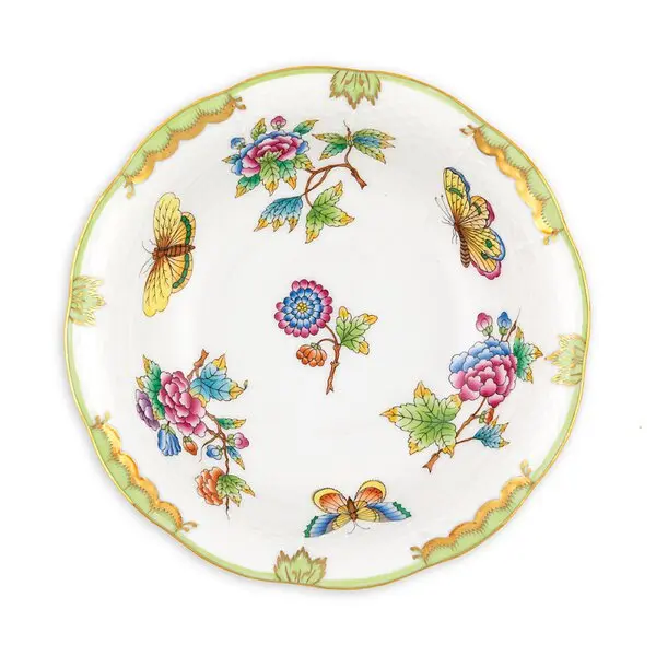 HEREND Queen Victoria Oatmeal Bowl - Multicolor