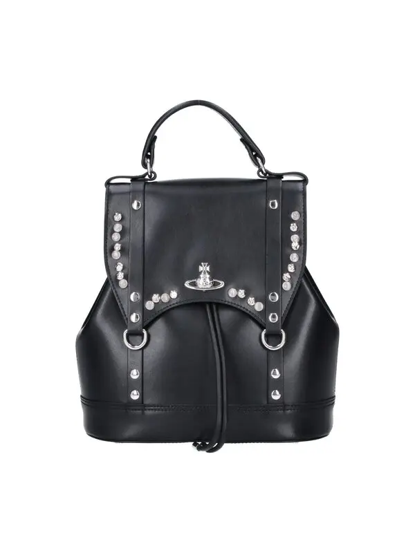VIVIENNE WESTWOOD Studded Leather Backpack