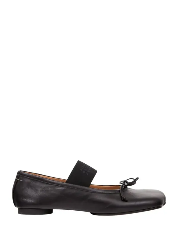 MAISON MARGIELA Anatomic Numeric Ballerina Flat - Nero