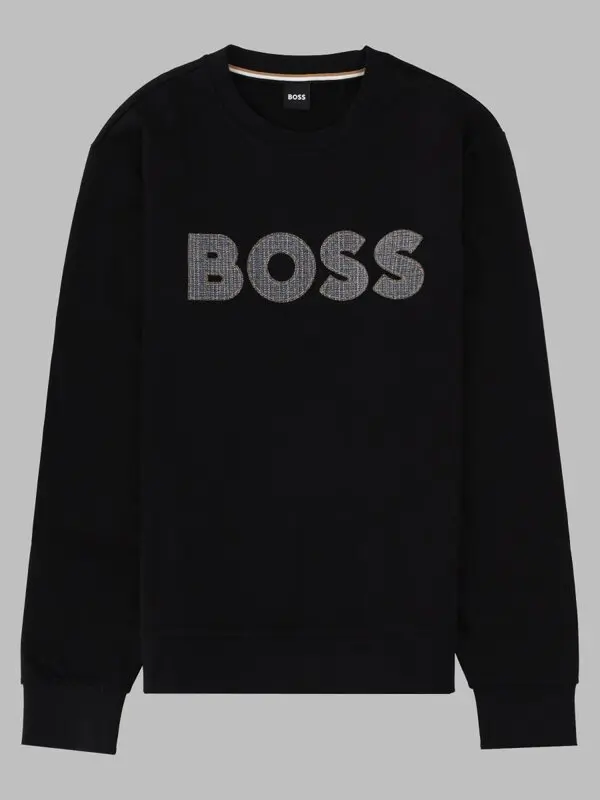 BOSS Logo Graphic Crewneck Sweatshirt