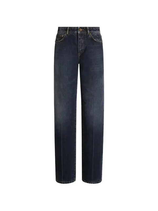 Dolce & Gabbana Classic Straight-leg Jeans - Blu