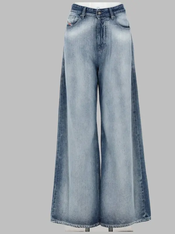 DIESEL® High-rise Wide-leg Jeans
