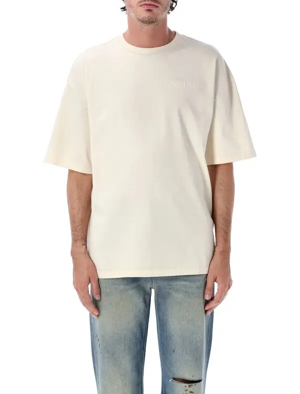 Amiri Oversized Cotton T-shirt - Bianco