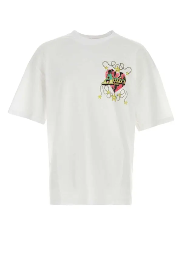 Amiri Oversized Cotton T-shirt - White