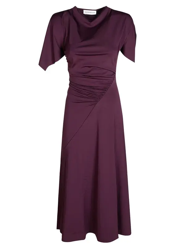 Victoria Beckham Cap Sleeve Sheath Dress
