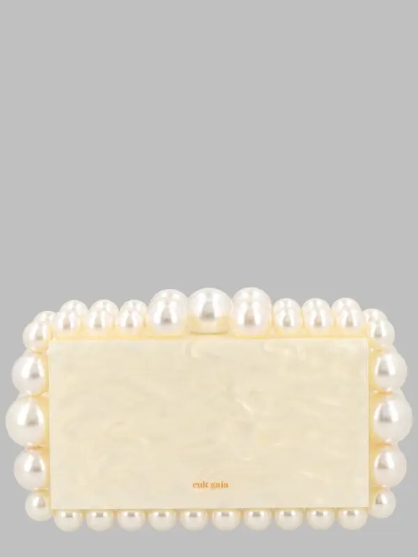 Cult Gaia Acrylic Handbag - Ivory