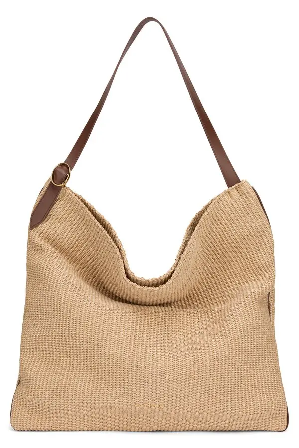 Orciani Zanzibar Raffia Tote Handbag