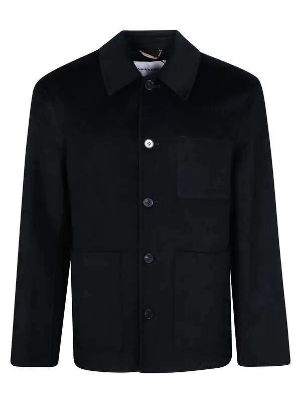 AMARANTO Jacket Over Shirt