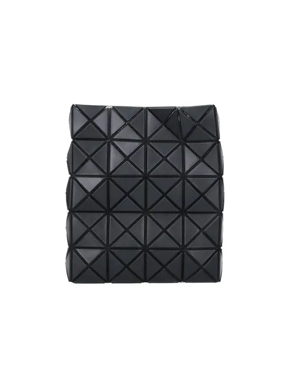 Issey Miyake Geometric Foldover Pouch - Black