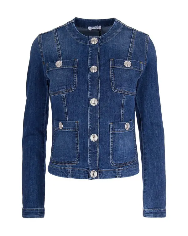 Liu Jo Elegant Button-up Coat For