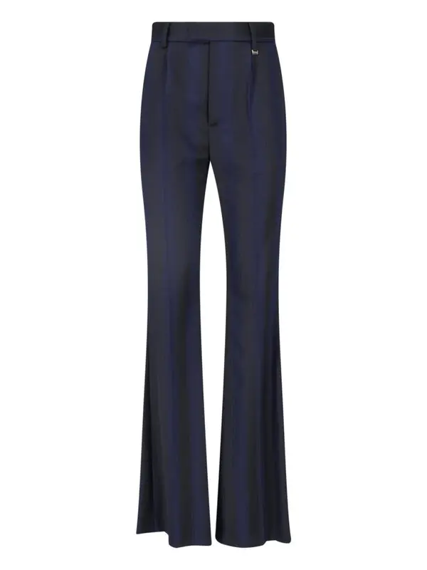 VIVIENNE WESTWOOD High-waist Wide-leg Trousers - Blue
