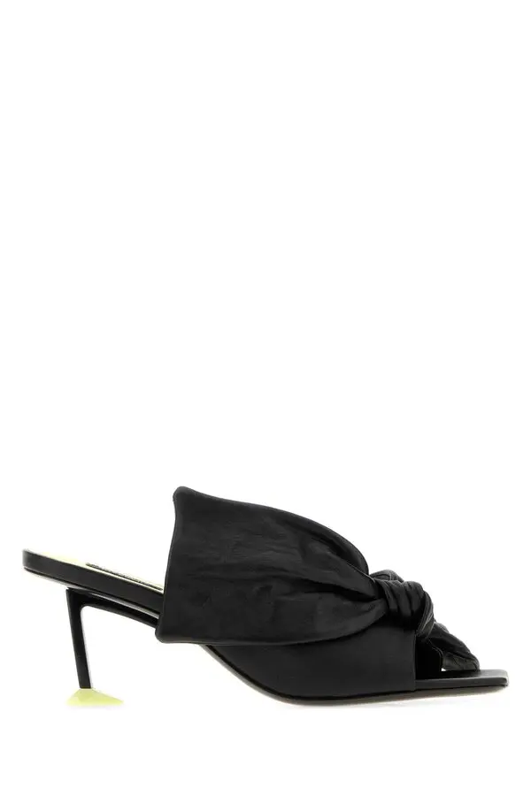 Givenchy Leather Sandal With 6.5 Cm Heel