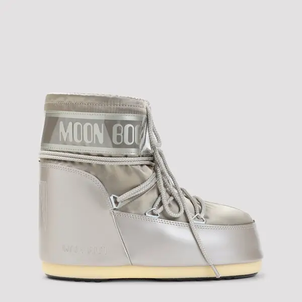 Moon Boot Icon Low Glance Mini Boot - Metallic