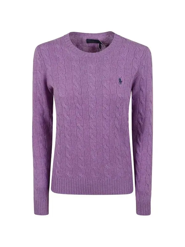 Polo Ralph Lauren Rib-knit Crewneck Sweater - Viola