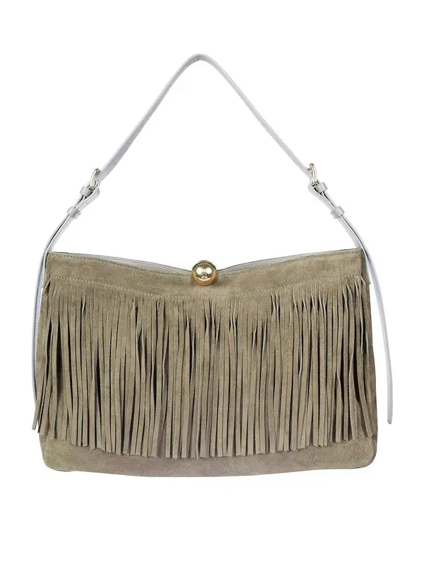 Furla Sfera Soft L Shoulder Handbag - Grigio