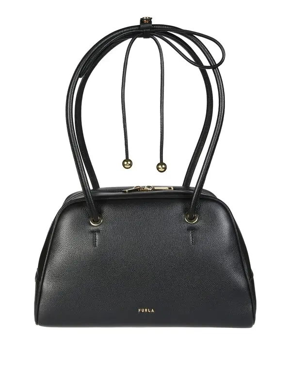 Furla Poppy Dome Shoulder Bag - Nero