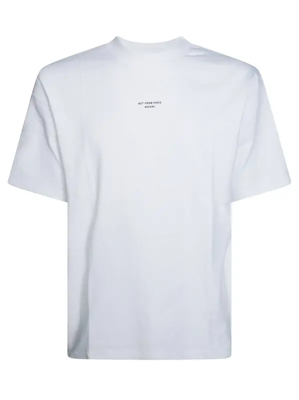 Drole De Monsieur Classic Slogan T-shirt