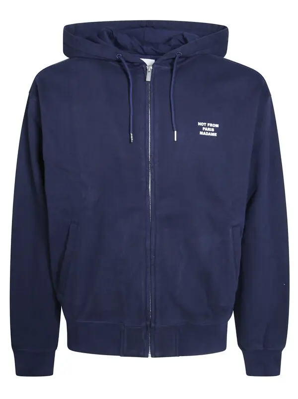 Drole De Monsieur Crewneck Sweatshirt With Statement Lettering