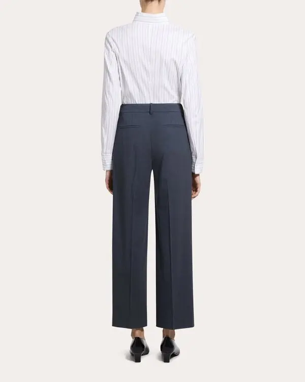 Theory Good Wool Creased Trousers