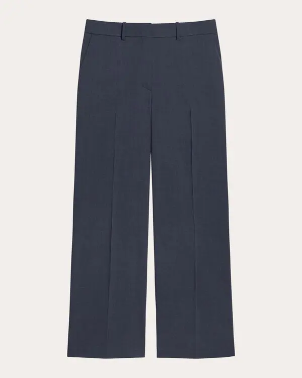 Theory Good Wool Creased Trousers