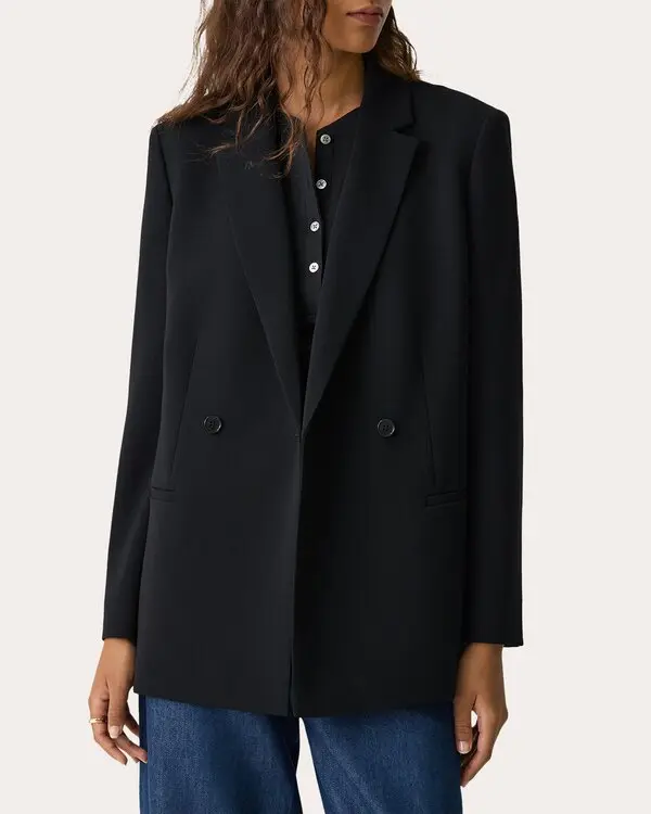 Theory Admiral Crepe Relaxed Blazer
