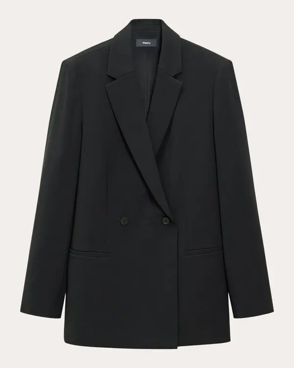 Theory Admiral Crepe Relaxed Blazer