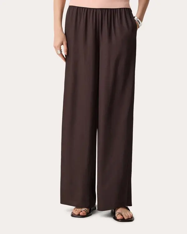Theory Washed Twill Vented Pull-on Trousers