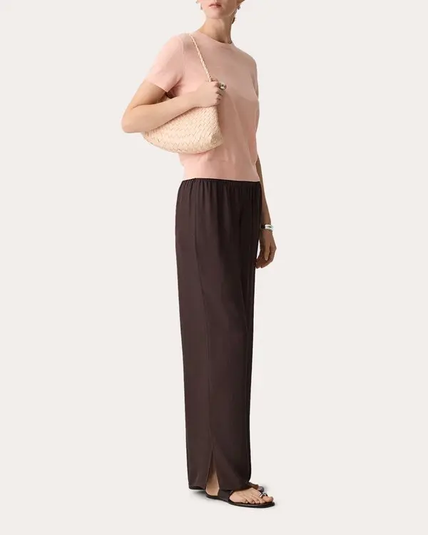 Theory Washed Twill Vented Pull-on Trousers
