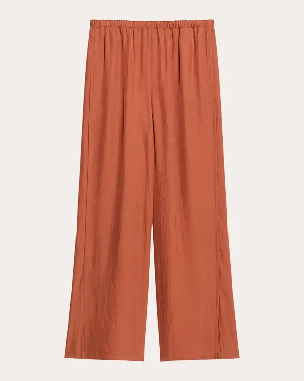 Theory Washed Twill Vented Pull-on Pants