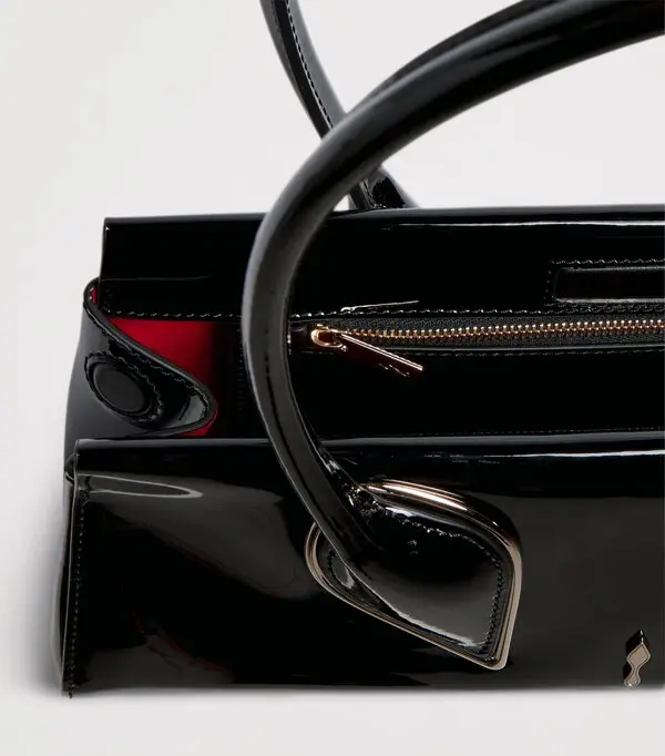 CHRISTIAN LOUBOUTIN Venus Baguette Soft Patent Shoulder Bag