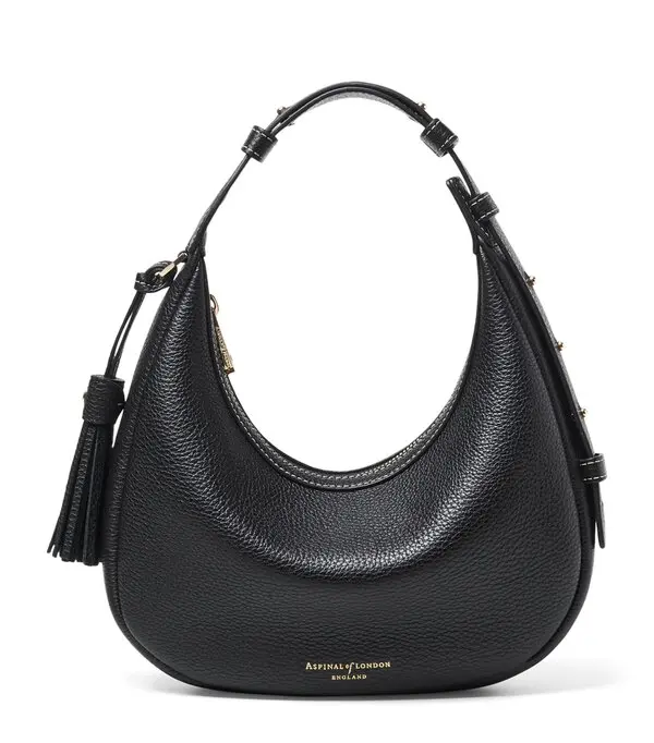 ASPINAL OF LONDON Mini Soho Crescent Shoulder Bag