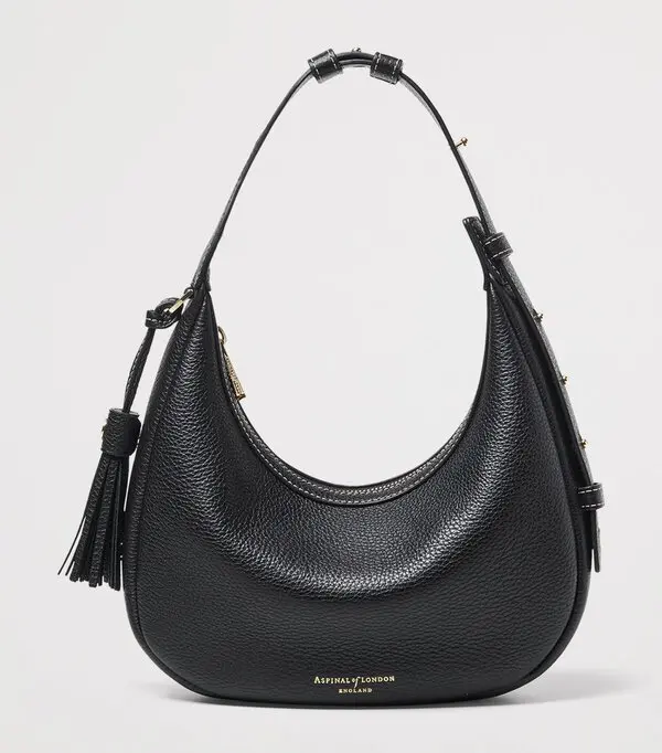 ASPINAL OF LONDON Mini Soho Crescent Shoulder Bag