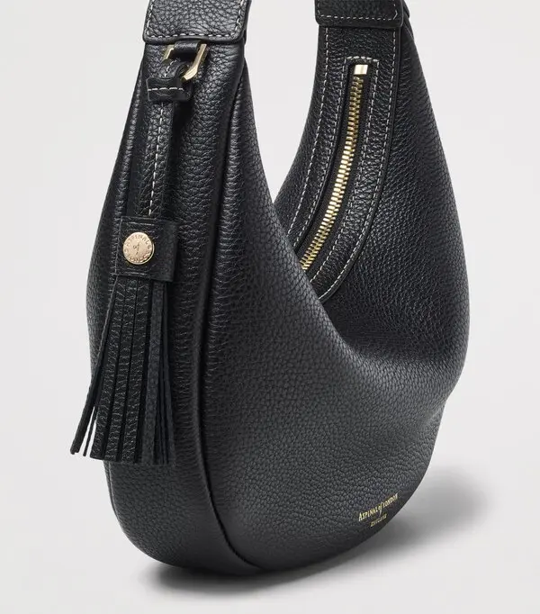ASPINAL OF LONDON Mini Soho Crescent Shoulder Bag