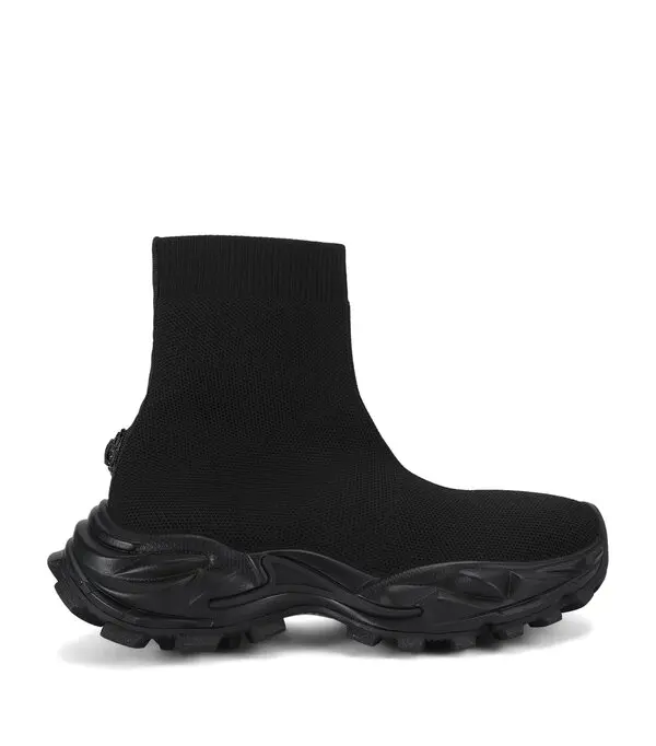 Kurt Geiger Dalston Sock Runner Boots - Black