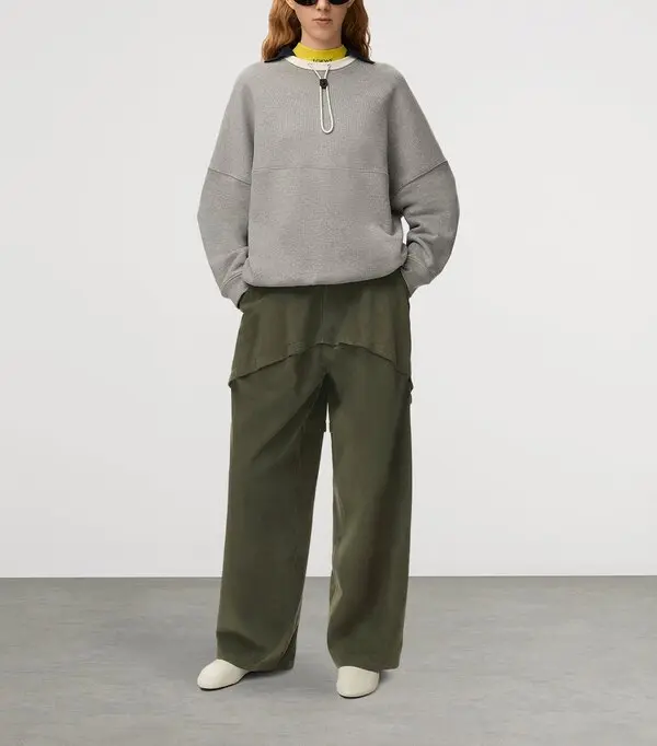 Loewe Suede Layered Trousers