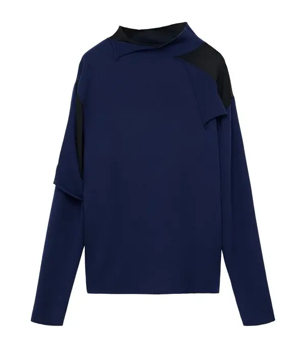 Loewe Draped Cut-away Pullover