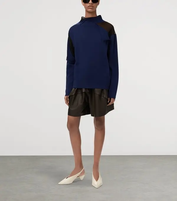 Loewe Draped Cut-away Pullover