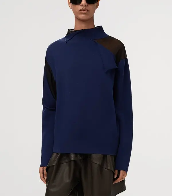 Loewe Draped Cut-away Pullover
