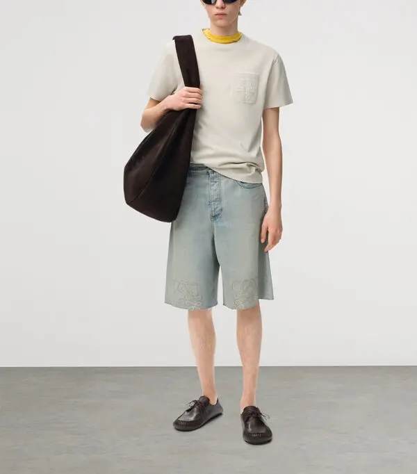 Loewe Pocket Anagram T-shirt - Beige