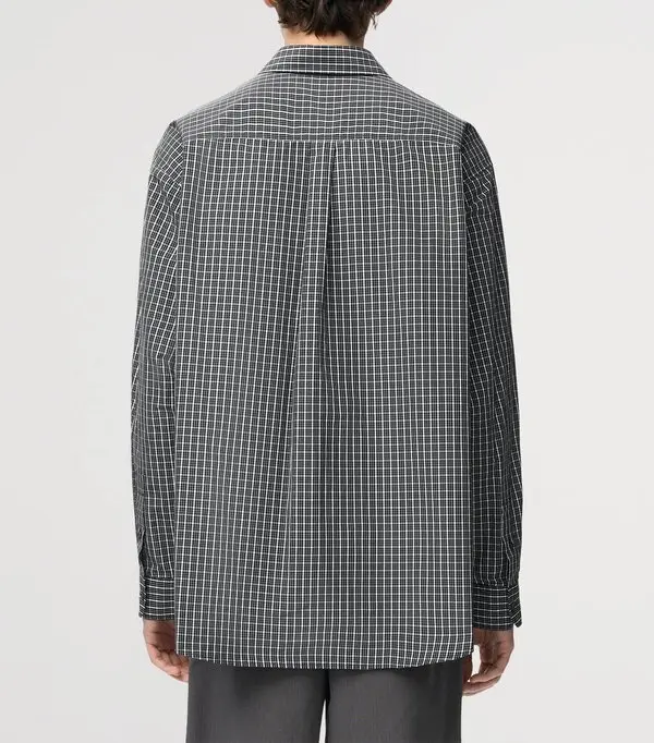 Loewe Check Anagram Embroidered Shirt