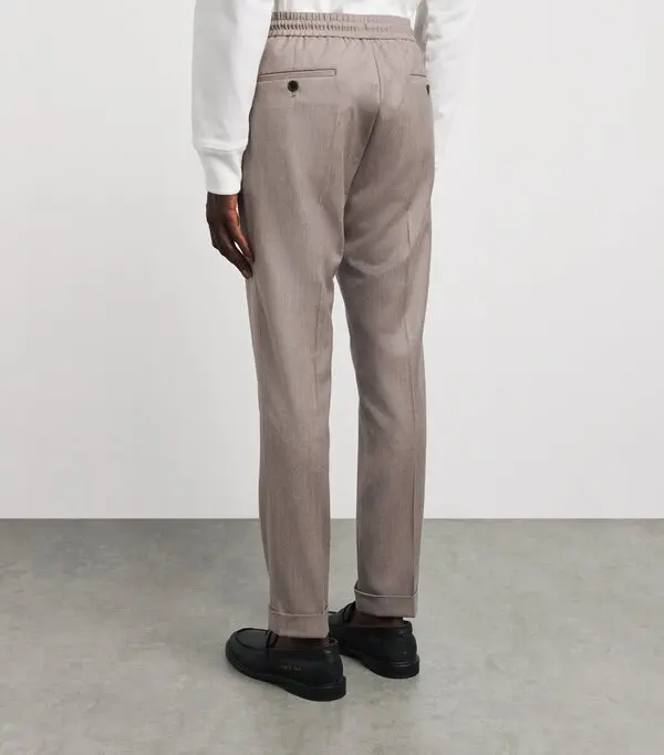 Paul Smith Wool Drawstring Trousers