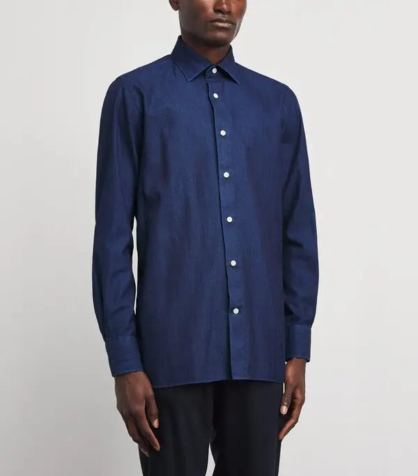 100HANDS Denim Washed Shirt