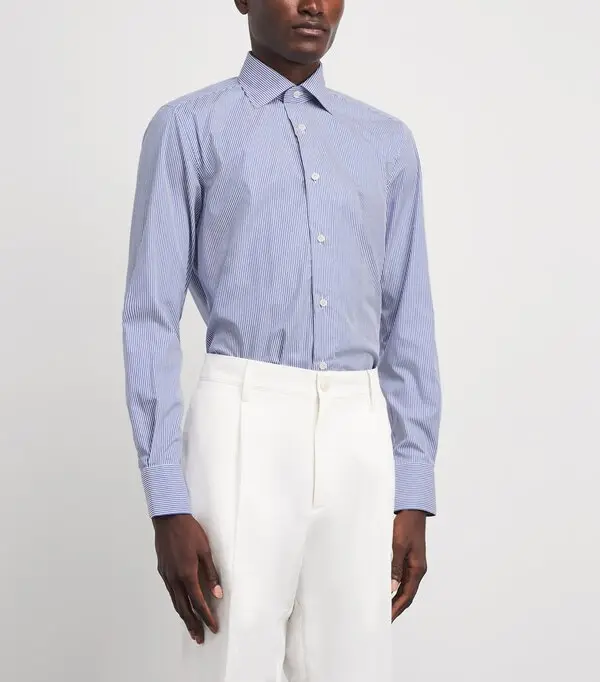 100HANDS Cotton Bengal Stripe Shirt