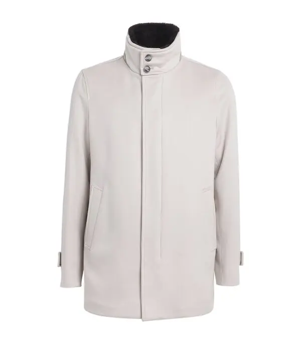 Herno Cashmere Padded Overcoat