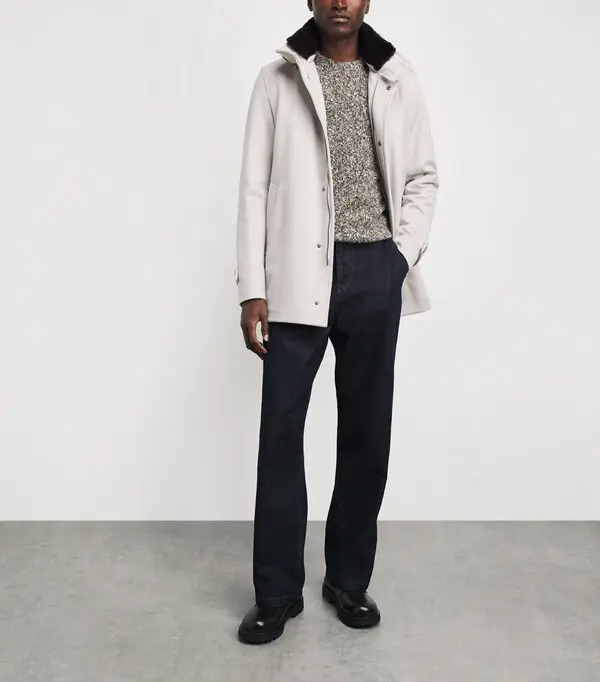 Herno Cashmere Padded Overcoat