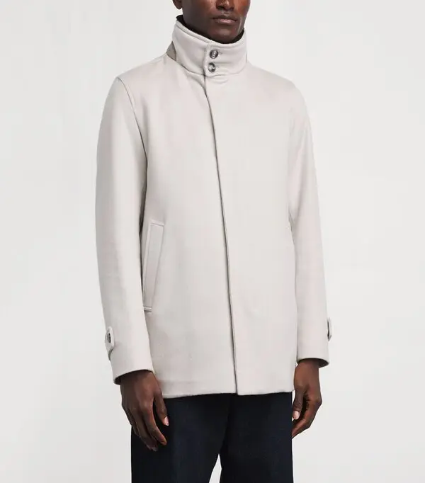 Herno Cashmere Padded Overcoat