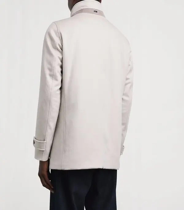 Herno Cashmere Padded Overcoat